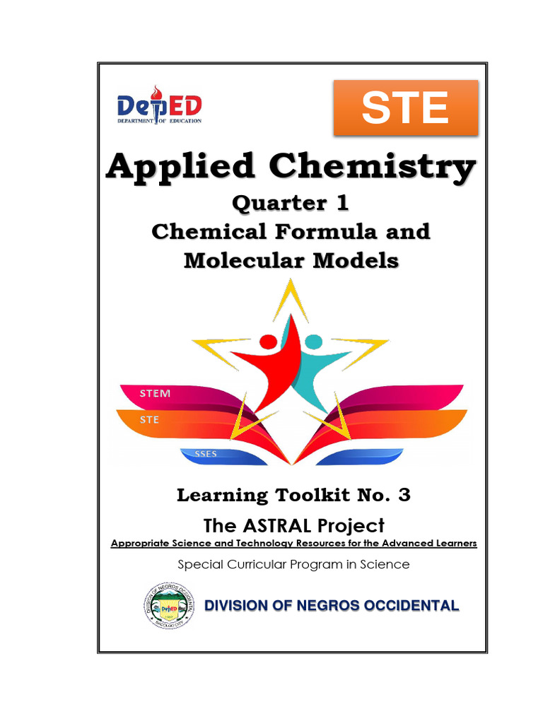 Applied Chemistry Week 3 | PDF | Molecules | Chemical Compounds