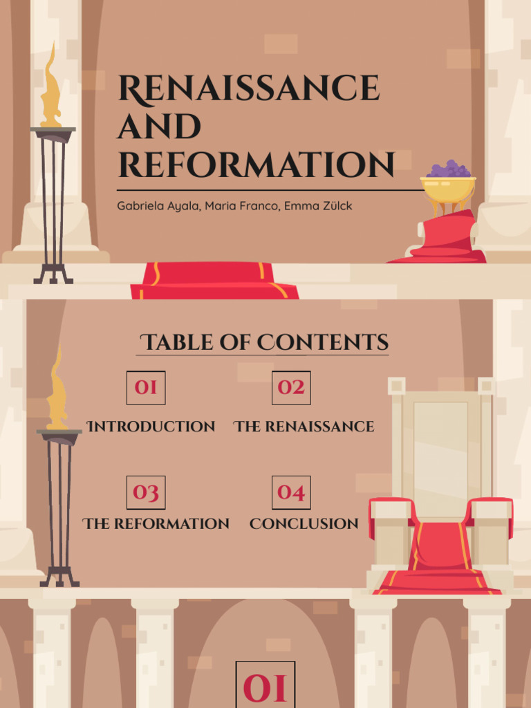 Renaissance & Reformation Overview | PDF | Renaissance | Catholic Church