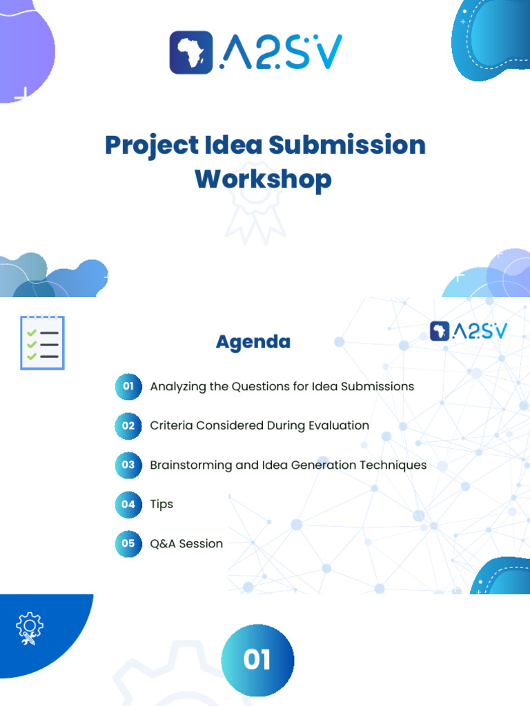 Project Idea Submission Workshop | PDF | Artificial Intelligence ...