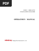 Mindray Hematology Control Values | PDF