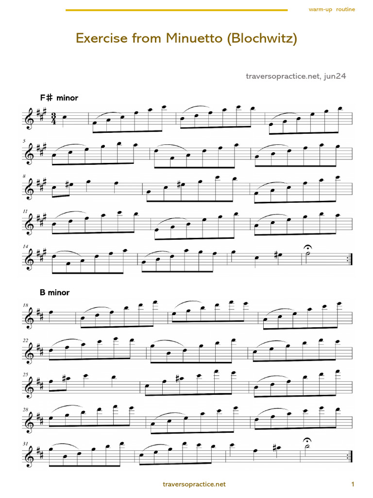 Traverso Practice Net 28 | PDF