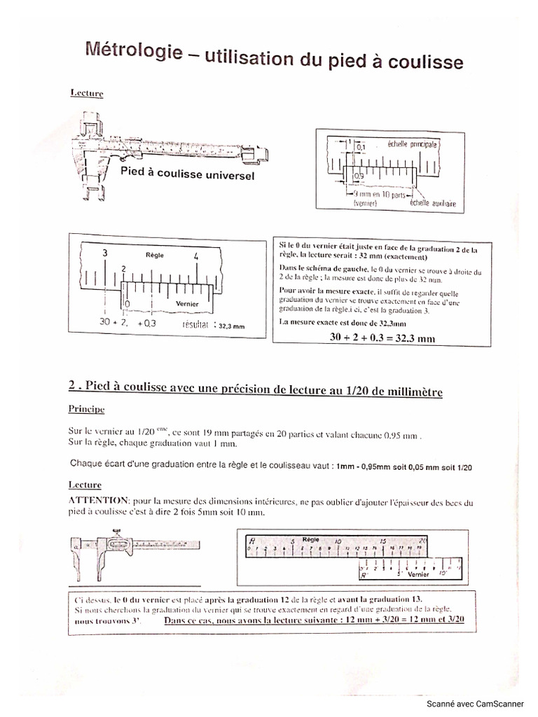 PDF Métrologie | PDF