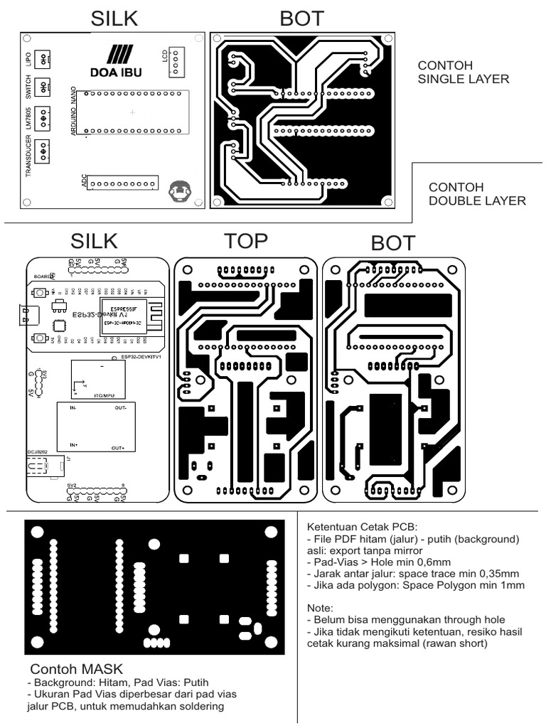CONTOH DESAIN PCB | PDF