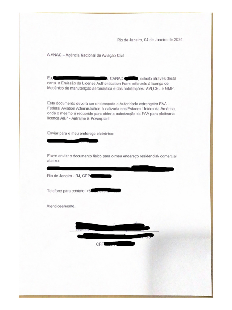 carta affidavit | PDF