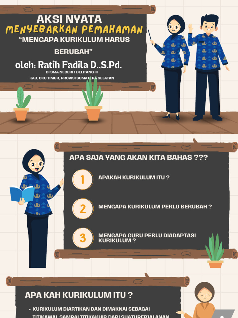 Aksi Nyata Kurikulum Merdeka-Digabungkan | PDF