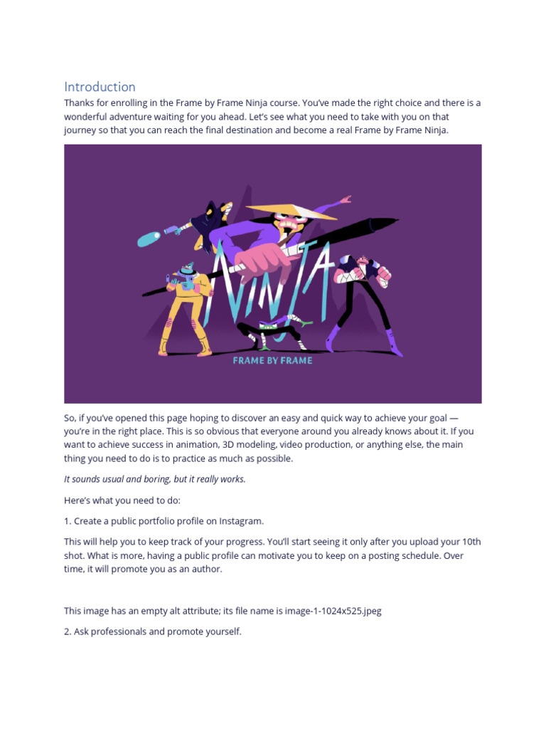 Frame by Frame Ninja | PDF | Computers