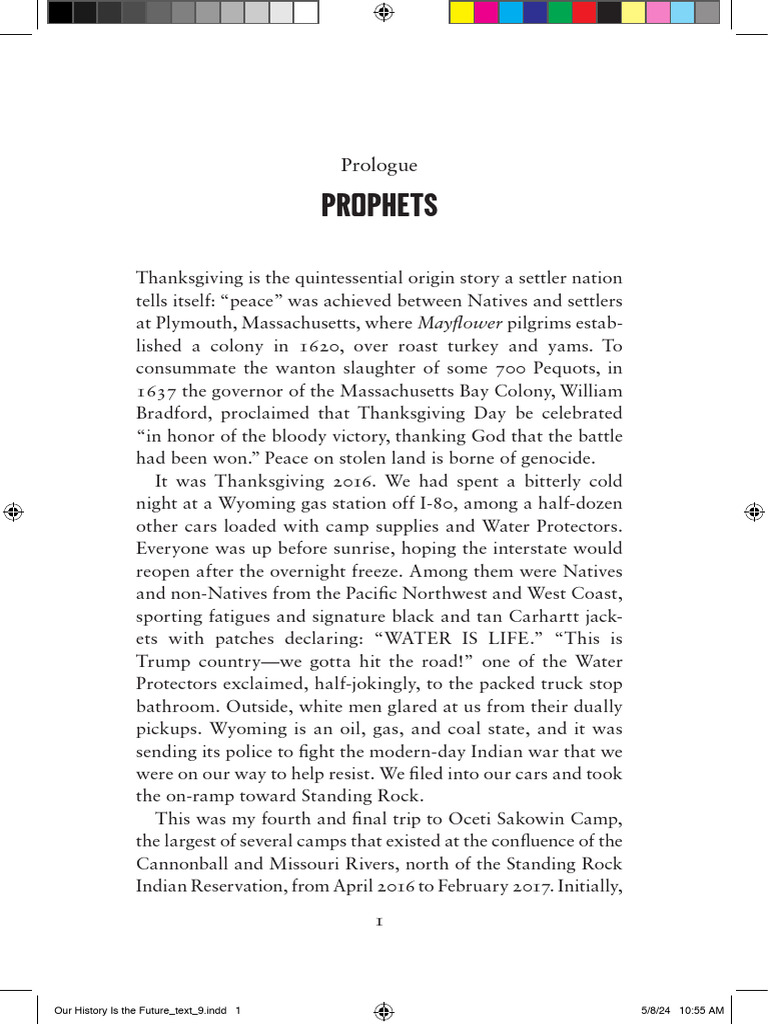 Nick Estes Prologue To Our History Is The Future Haymarket Books | PDF ...