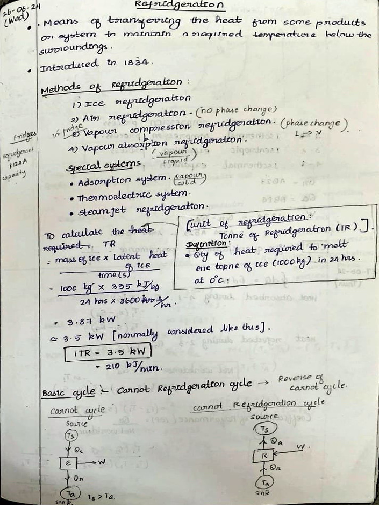 Thermal Notes | PDF