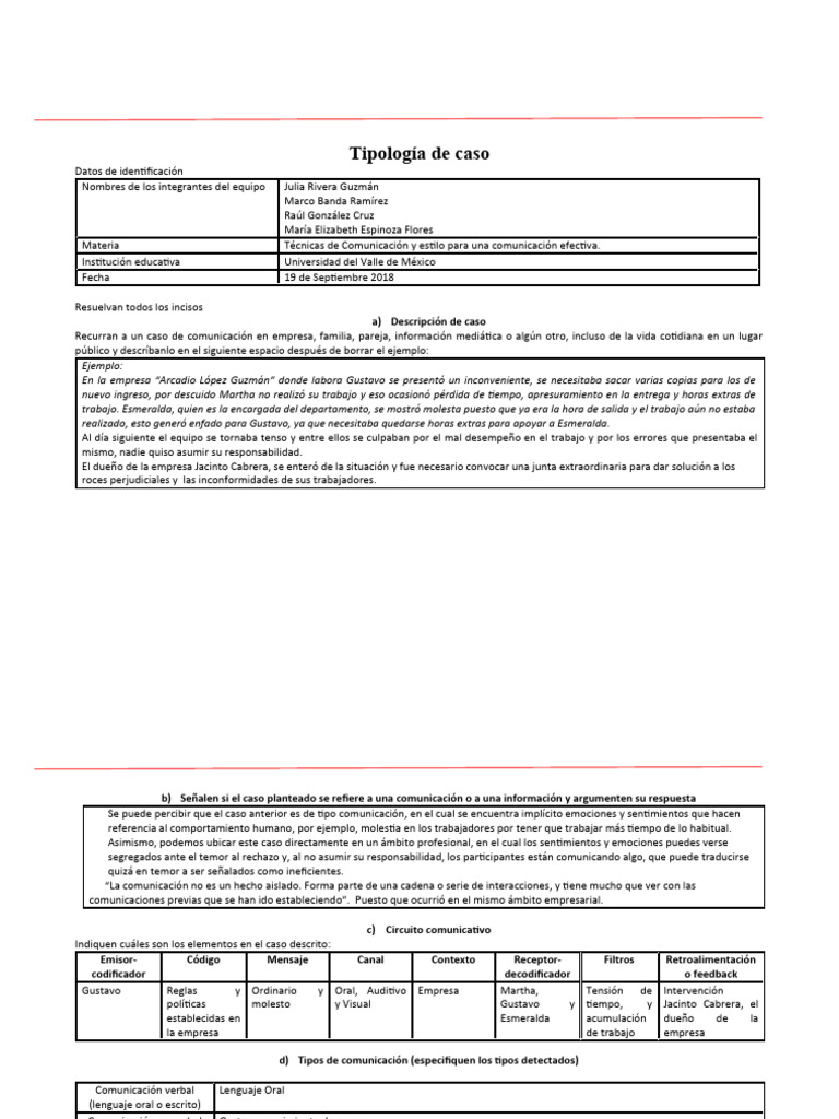 A1 RGC PDF | PDF | Comunicación