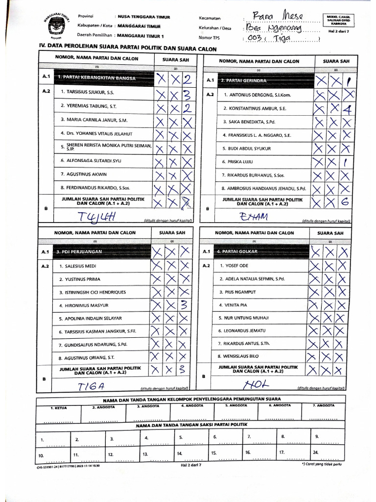 C1 Hasil Print TPS 3 | PDF