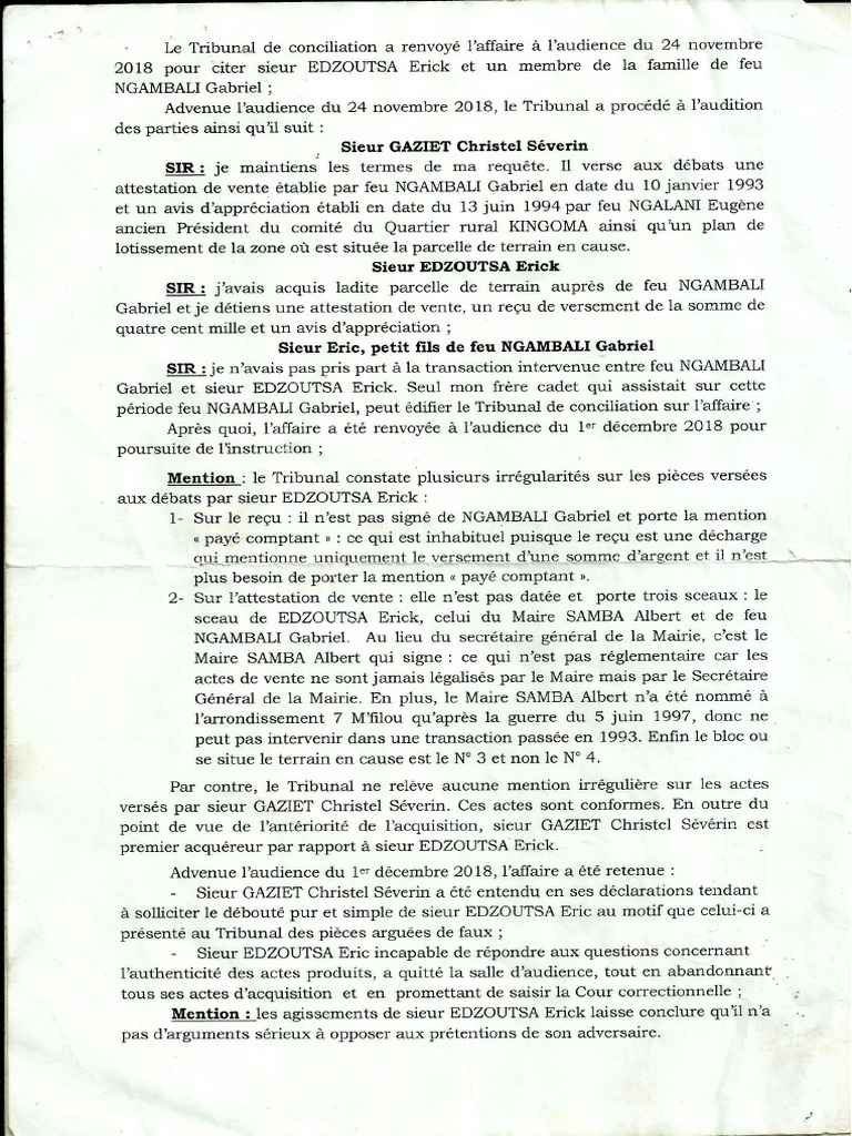 Tribunals A Foul A 1 | PDF