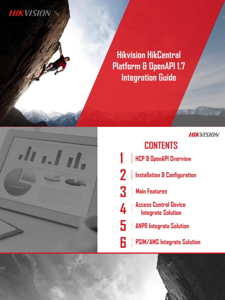 Hikvision HikCentral Platform & OpenAPI 1.7 Integration Guide | PDF ...