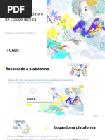 Manual do Sistema SICAD 2024 | PDF | Senha | Comunicação