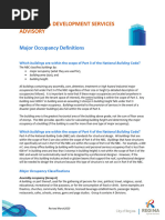 SANS 10400-A:2010 Edition 3: Table 1 - Occupancy or Building ...
