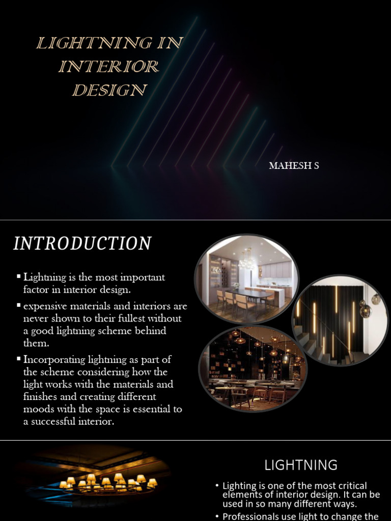 LIGHTNING in Design | PDF | Lighting | Architectural Design