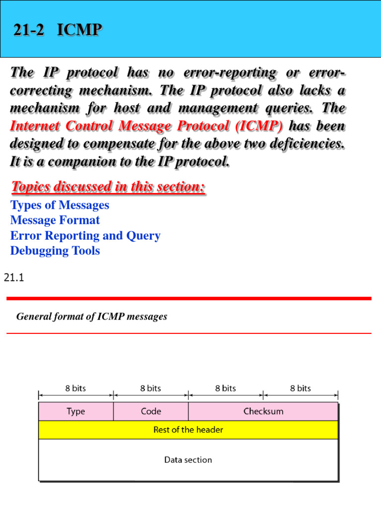 Icmp Igmp | PDF | Networking Standards | Network Architecture
