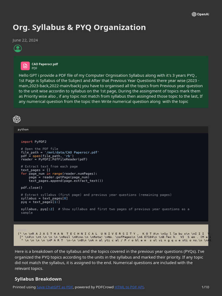 CAO Paper Analysis | PDF | Central Processing Unit | Computer Data Storage