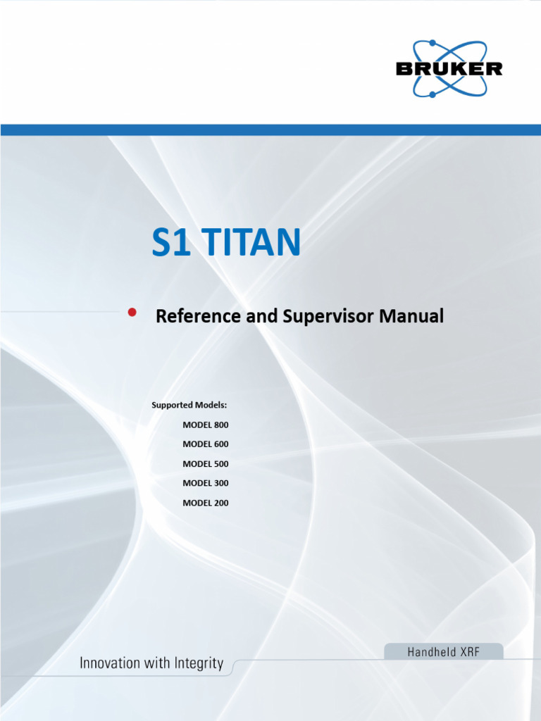 Reference Manual TITAN | PDF | Absorbed Dose | Radiation Protection