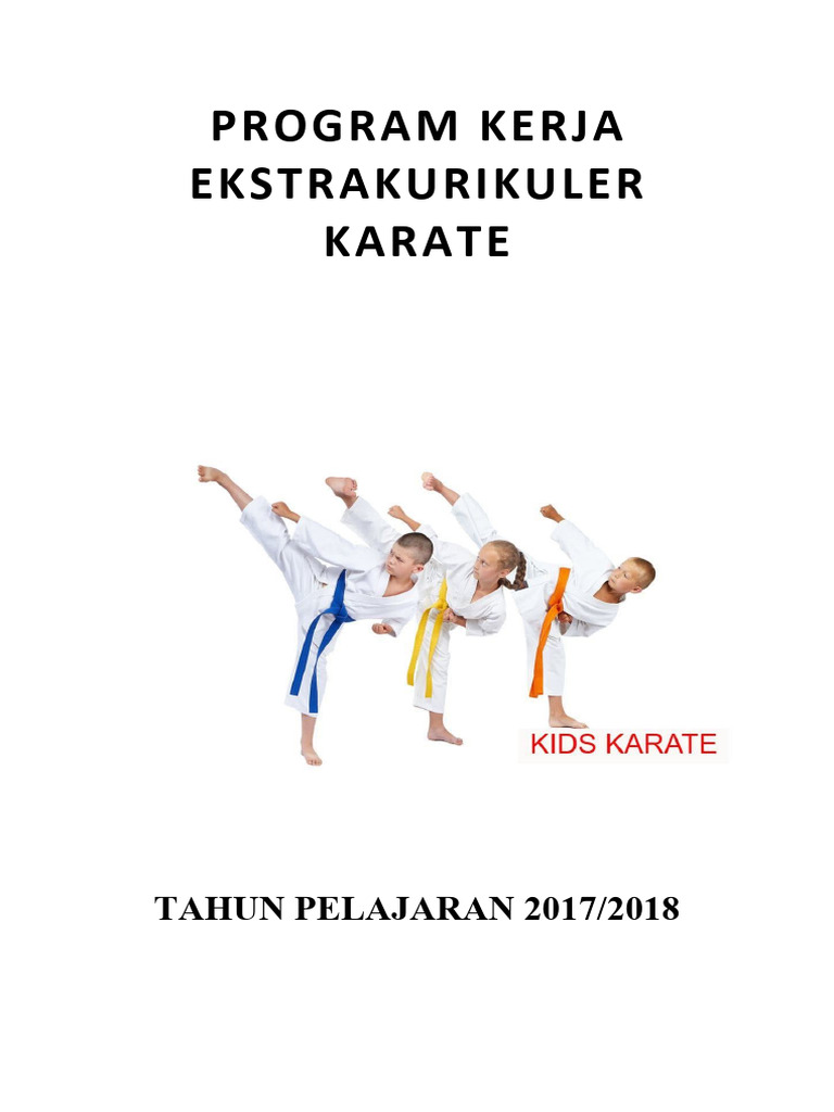Program Ekstrakurikuler Karate SMK 3 | PDF