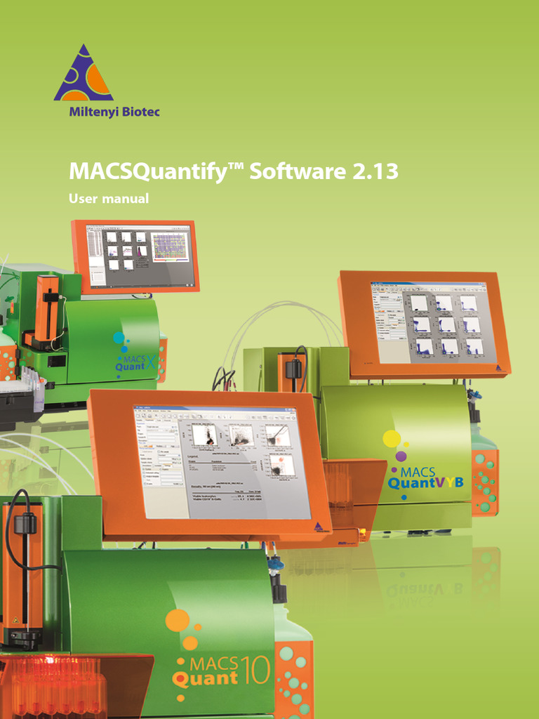 MACSQuant Manual | PDF | Computer File | Microsoft Excel