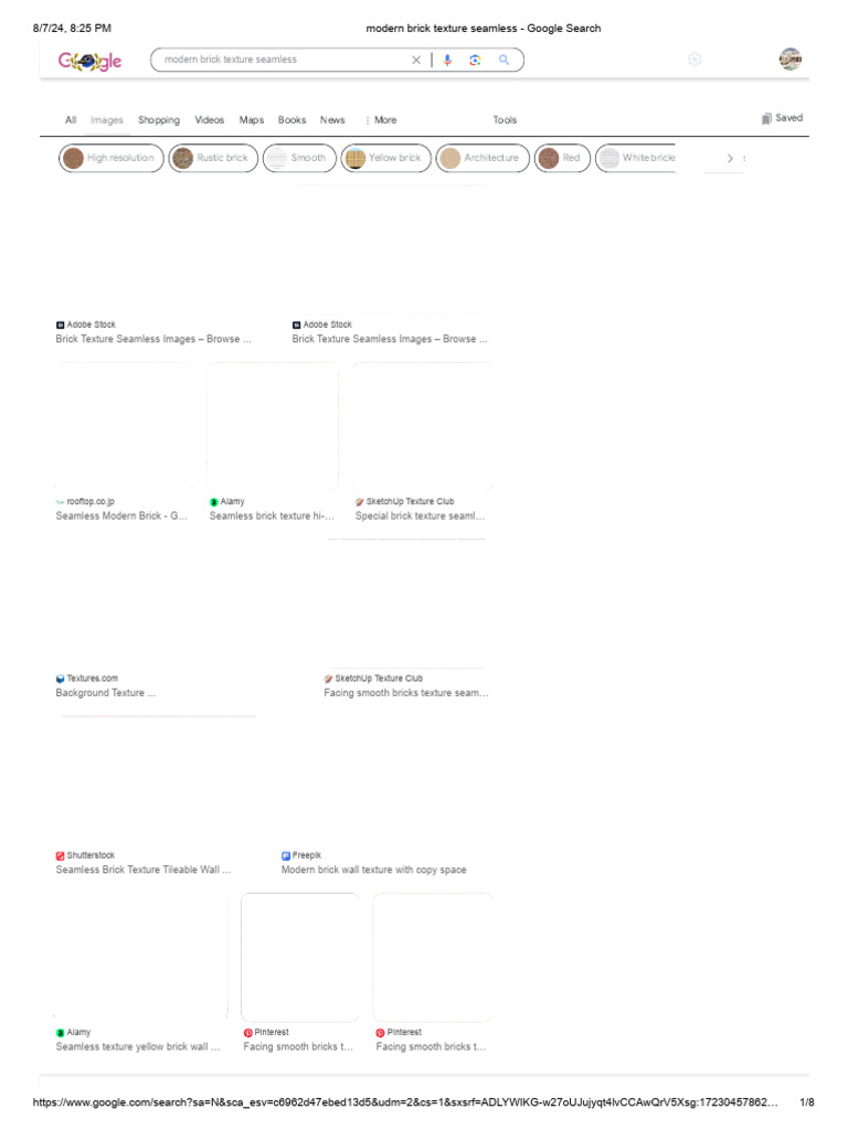 Seamless Modern Brick Textures | PDF | Brick | Texture Mapping