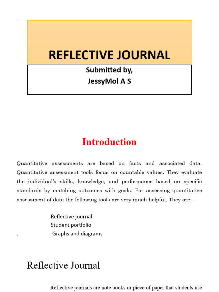 Reflective Journal 1 | PDF | Learning | Thought