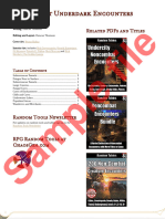 Underdark Encounter Tables for D&D 5E | PDF | Dwarf (Dungeons & Dragons ...