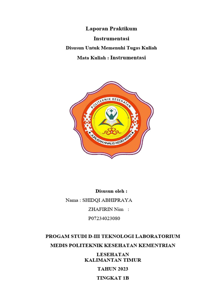 Format Laprak Ketik | PDF