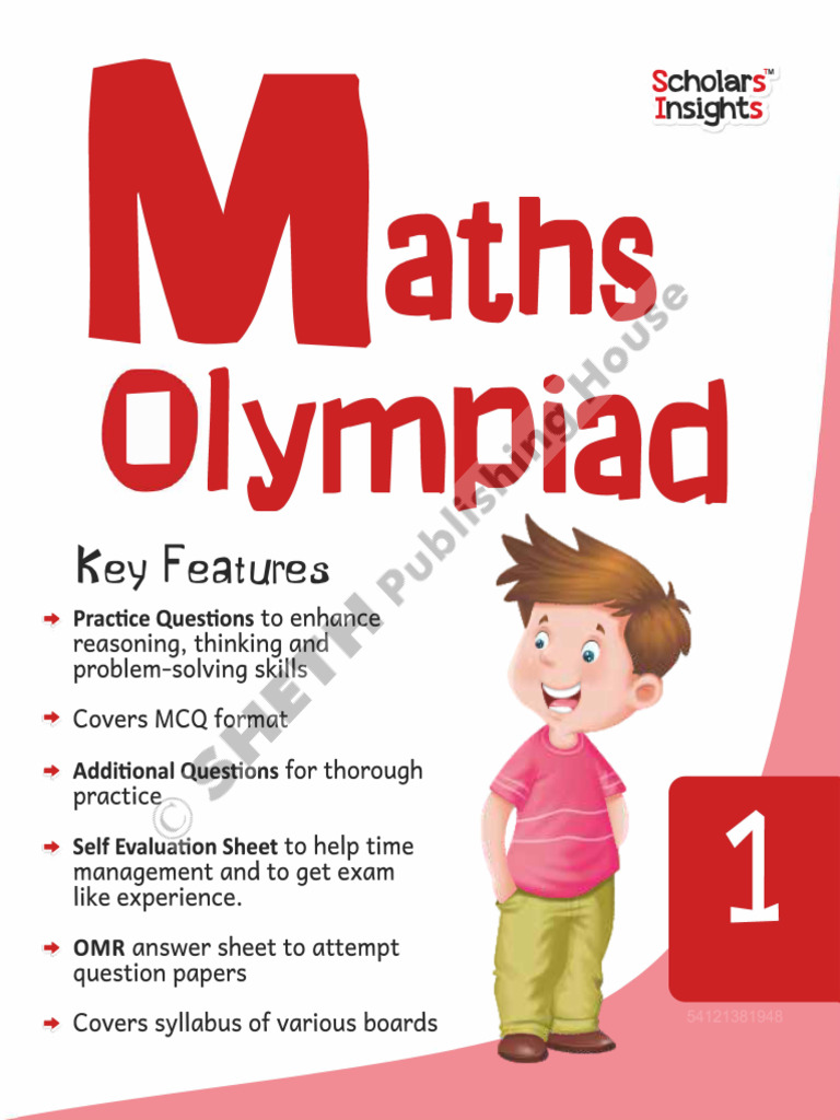 Scholars Insights Maths Olympiad Book 1 | PDF