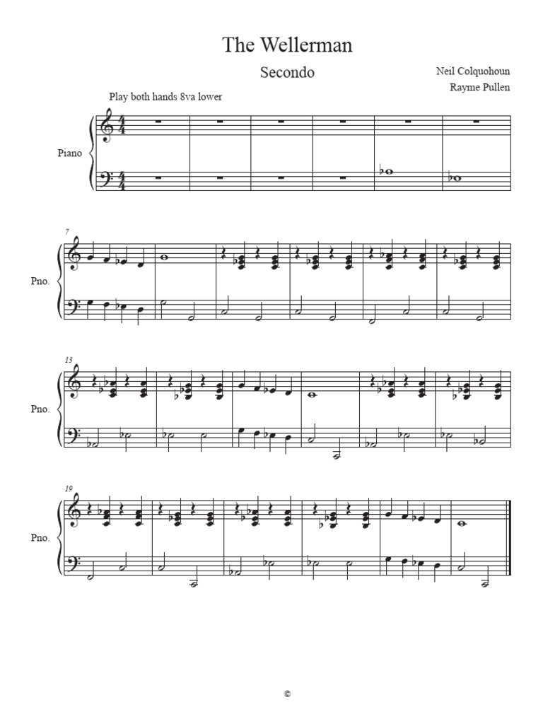 The Wellerman, Secondo - Score | PDF
