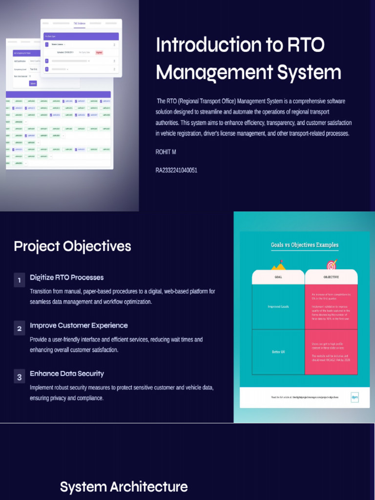 RTO Management | PDF