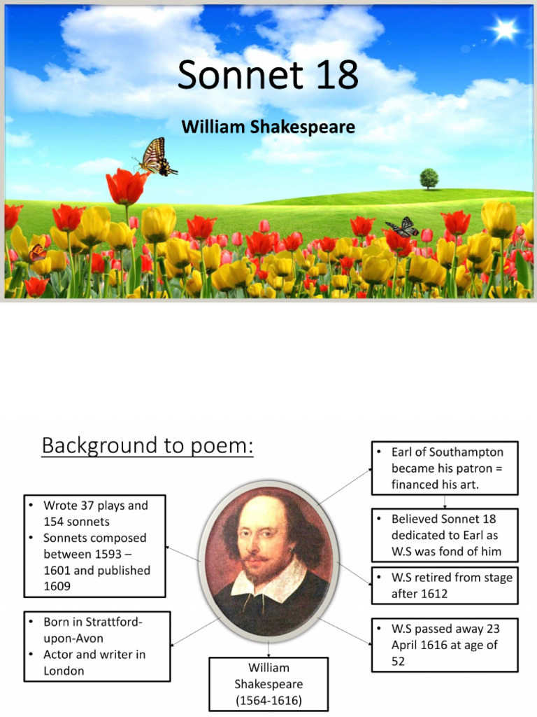 Shakespeare Sonnet 18 PDF | PDF