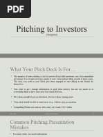 Shark Tank Pitch Template | PDF | Investing | Valuation (Finance)