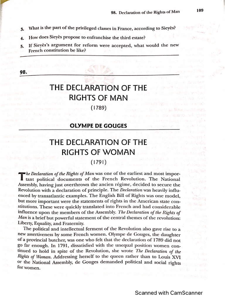 Olympe de Gouges | PDF