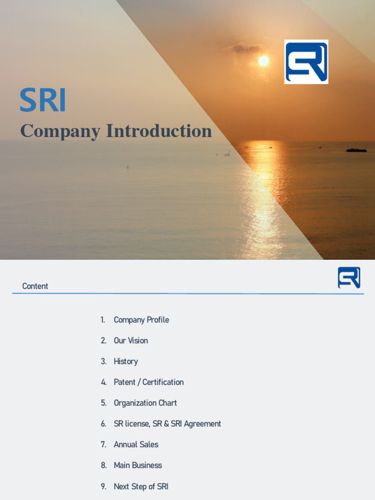 Sri Company English v1.4 | PDF | Solar Power