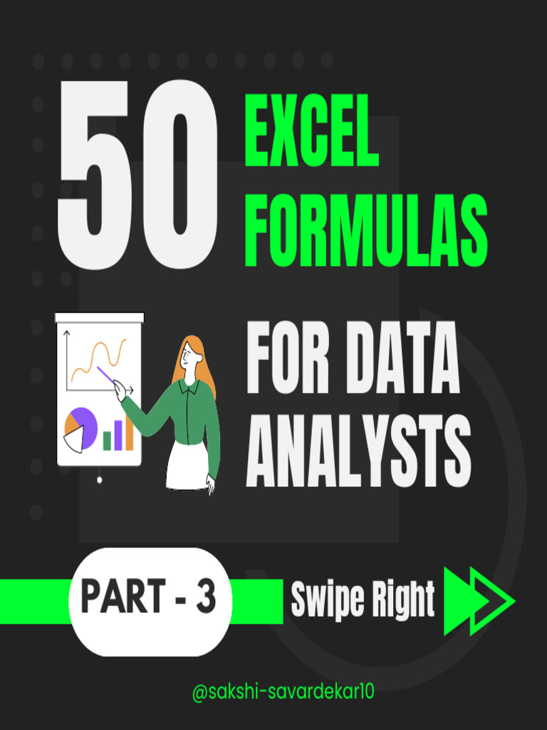 50 Excel Formulas For Data Analysts - Part 3 | PDF | Letter Case | String (Computer Science)