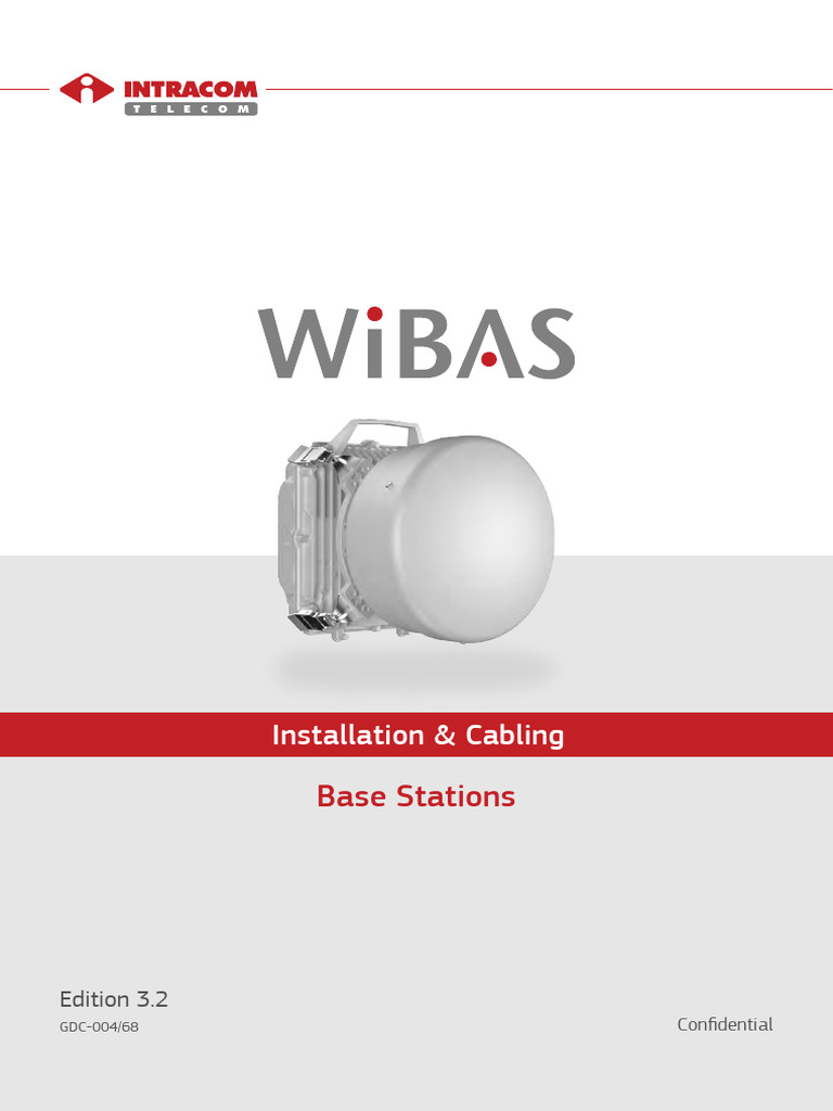 Base Stations: Installation & Cabling | PDF | Electromagnetic ...