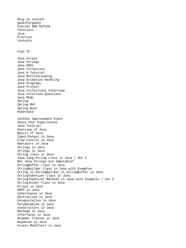 Skip to contentd | PDF | Method (Computer Programming) | Class (Computer Programming)