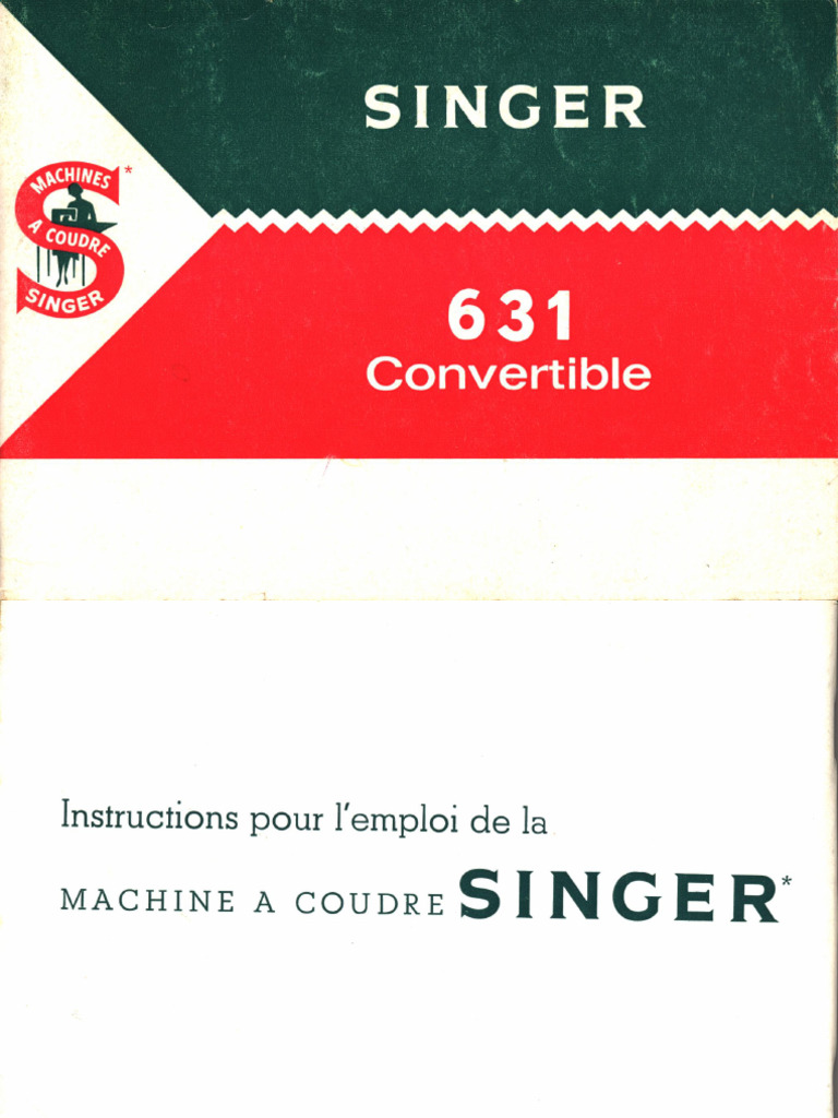 Singer 631G FR | PDF