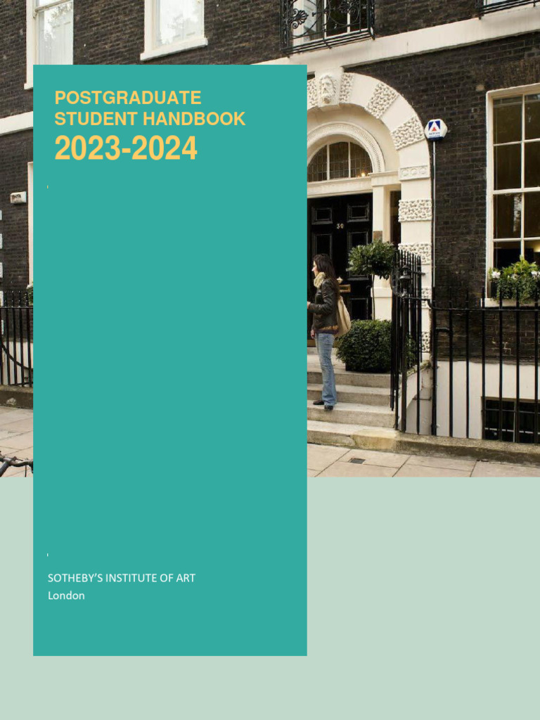 Postgraduate Student Handbook 2023-24 | PDF | Postgraduate Education ...