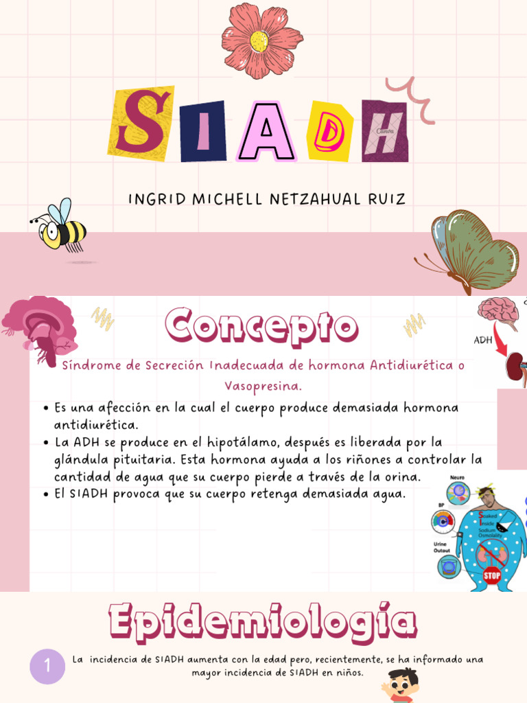 32 Siadh | PDF | Especialidades Medicas | Sistema endocrino