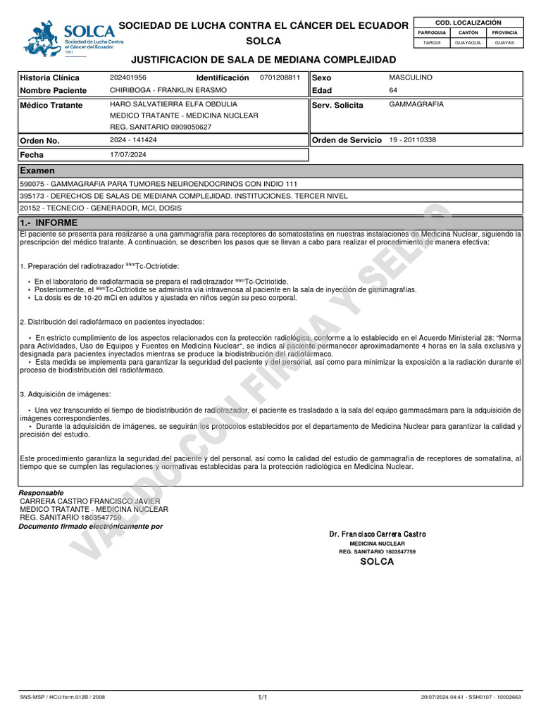 De Mi para Mi | PDF | Medicina Nuclear | Trazador radiactivo