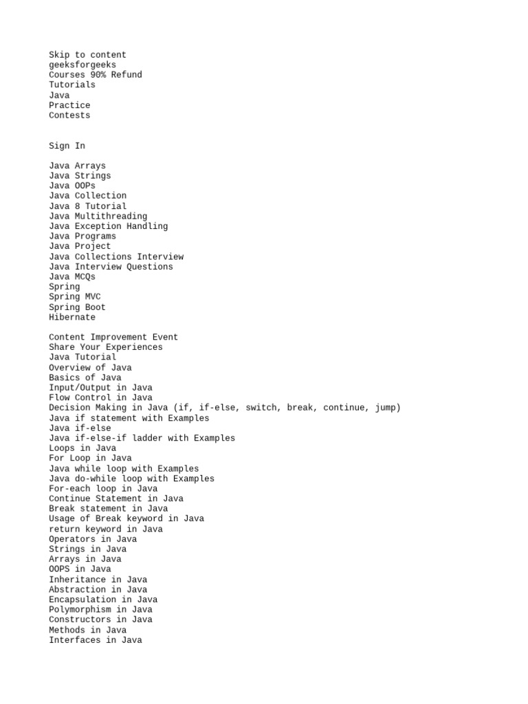 Aha 3 | PDF | Control Flow | Java (Programming Language)