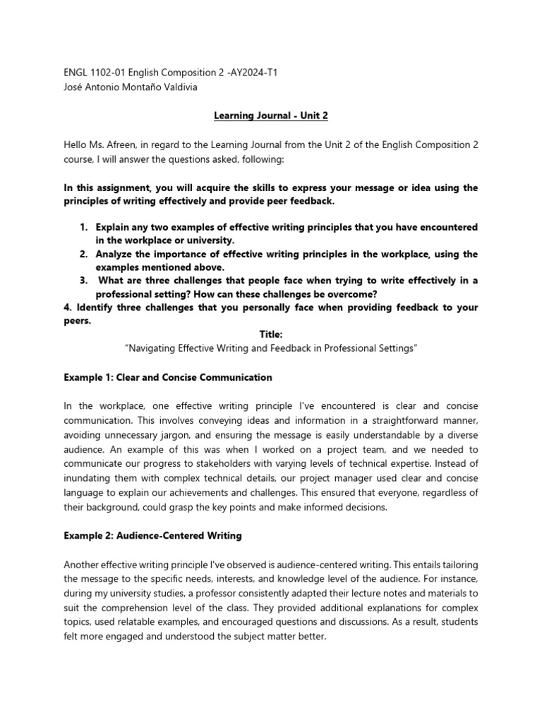ENGL 1102-01-AY2024-T1 Learning JournalUnit2 JoséAntonioMontañoValdivia ...