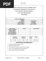 Gr6 Drama PROJECT | PDF | Body Language | Grammar