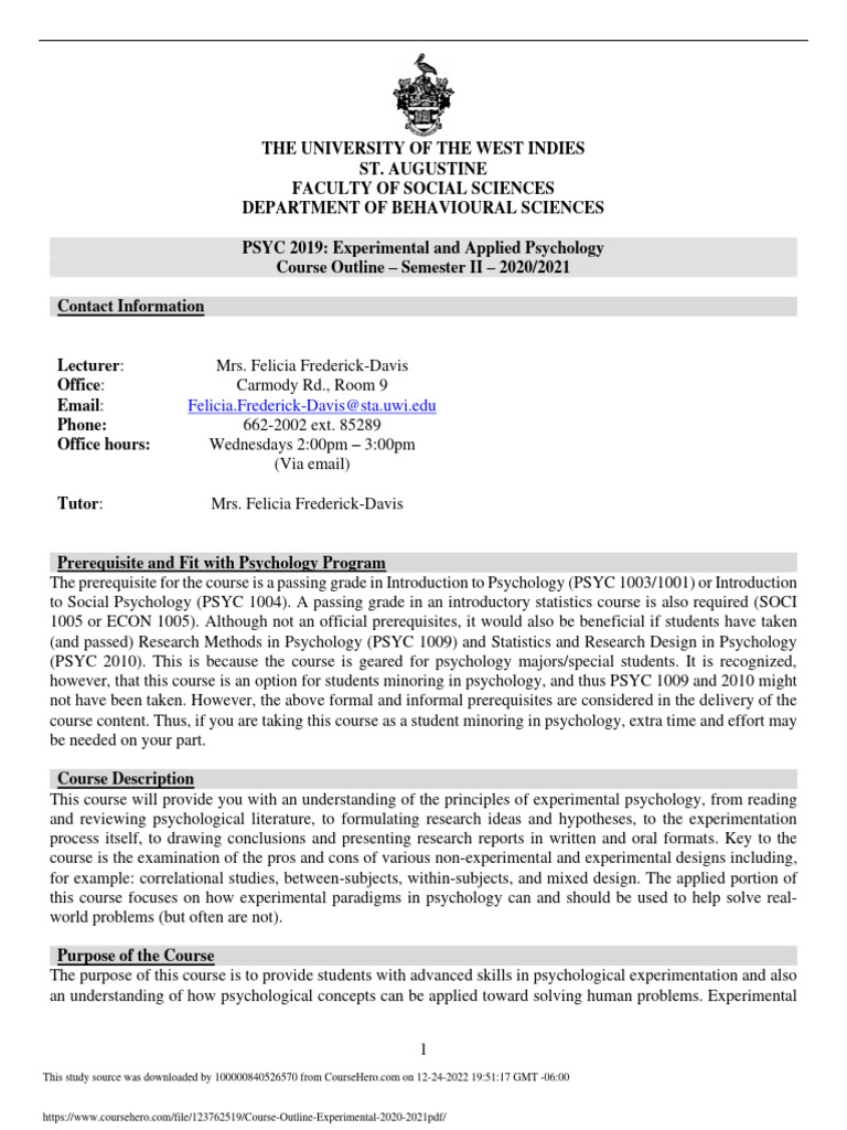 Classical School | PDF | Lecture | Psychology