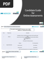 Mettl Online Test Guidelines For Candidates. 2020 | PDF | System ...