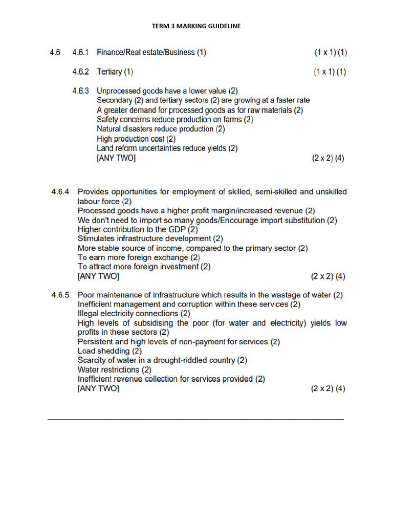 Eg Activities Memo Pdf