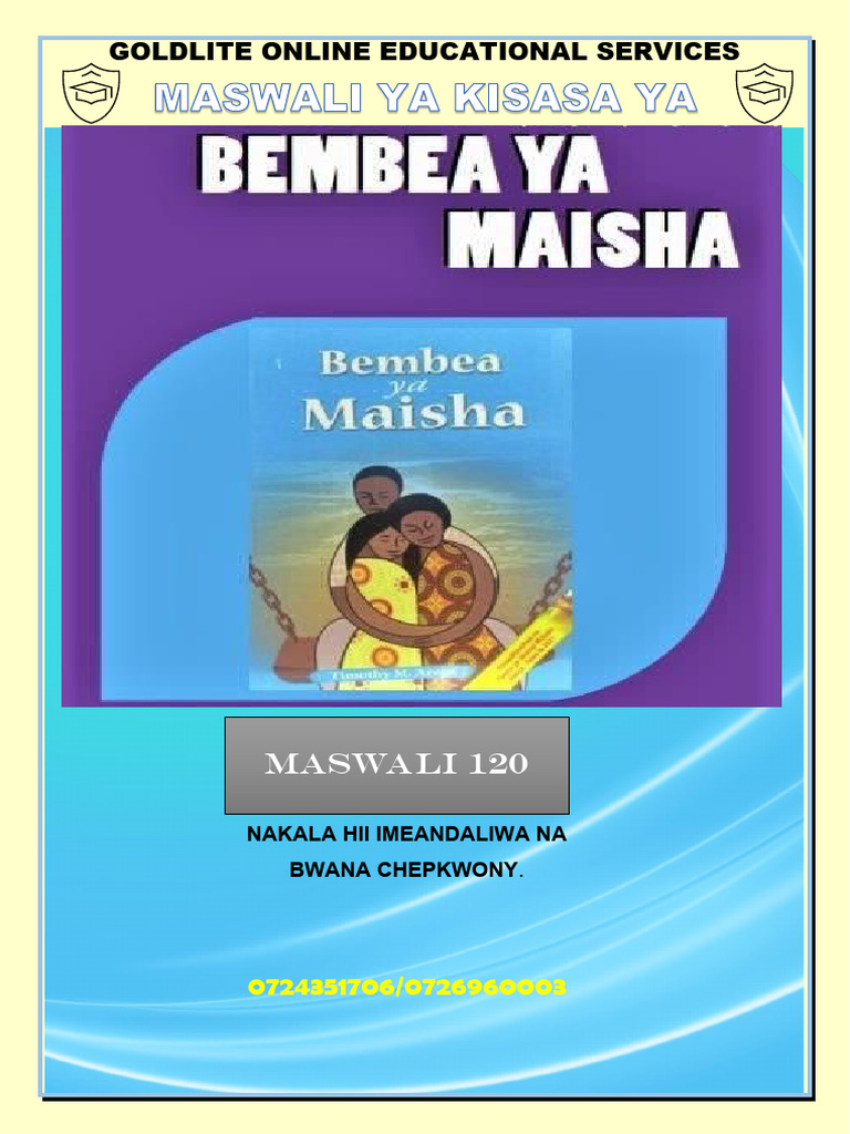 Maswali Ya Kisasa Ya Bembea Ya Maisha (Utabiri) 2 | PDF