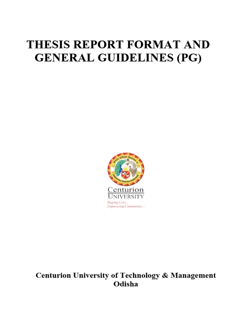 PG Thesis Report Format | PDF | Wavelet | Times New Roman